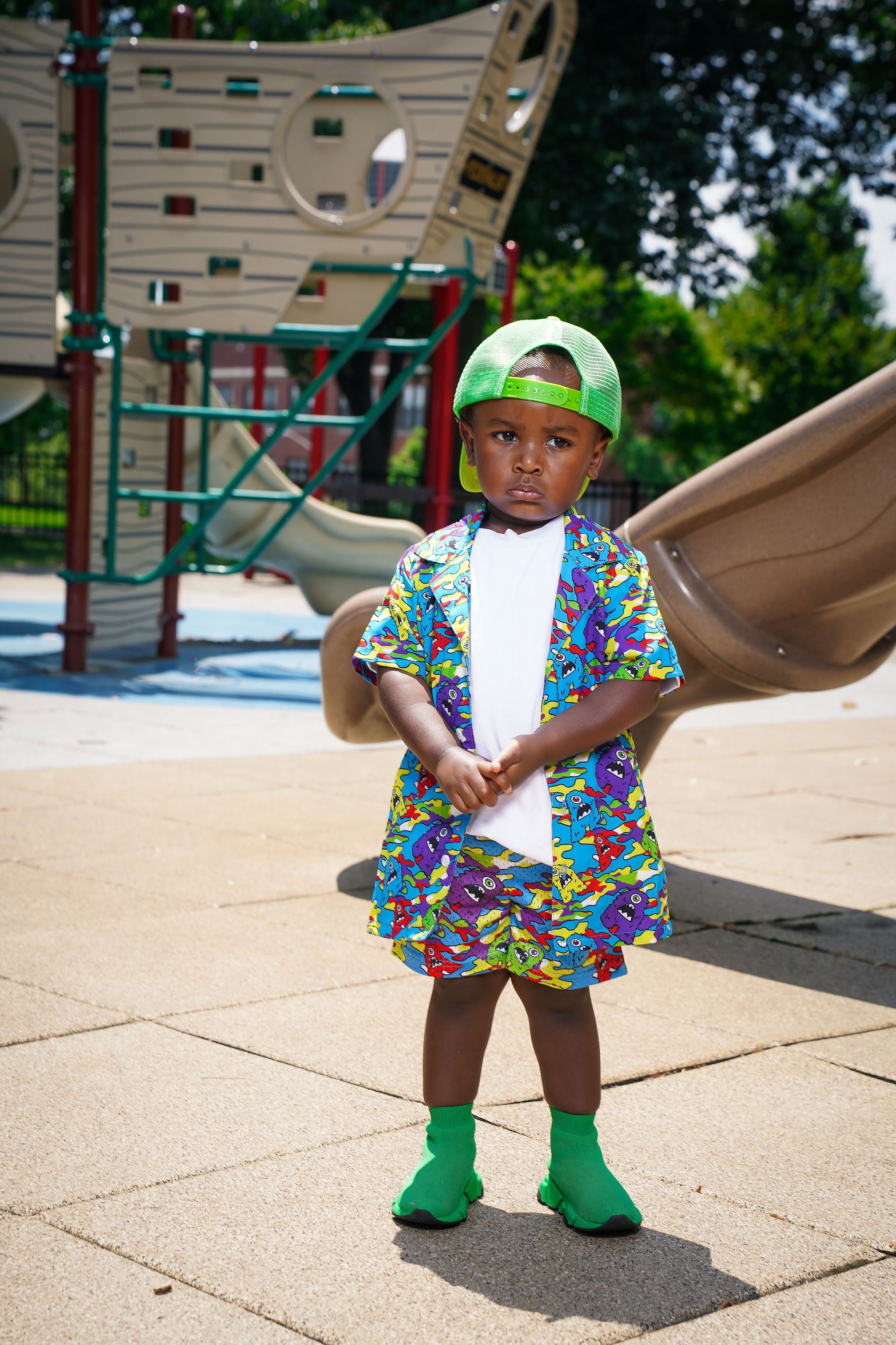 Archie Army Fatigue Shorts – Playground